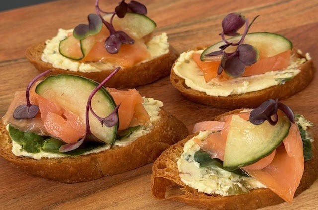 Canapes - Cold Canapes - Victoria Food Service