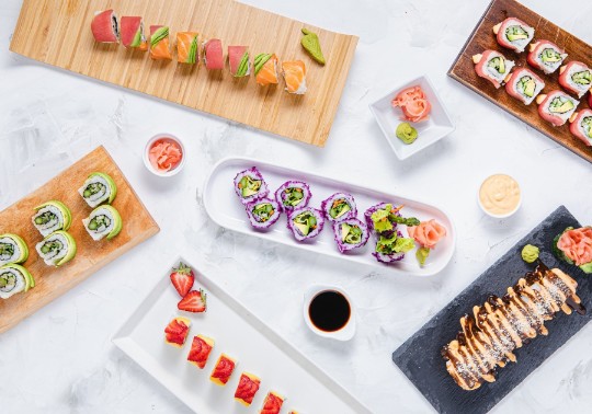 Individual Sushi Rolls - Milk Street Cafe, Inc