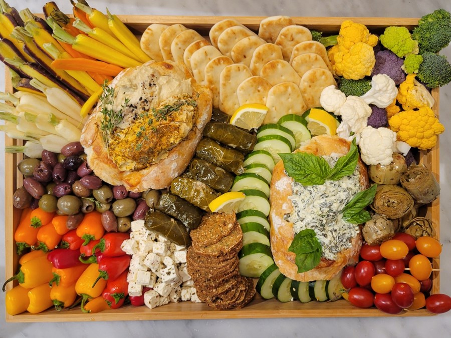 Classic Veggie Mezze Board - Joseph's Classic Market