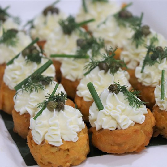 Cold Finger Food - Black Truffle Catering
