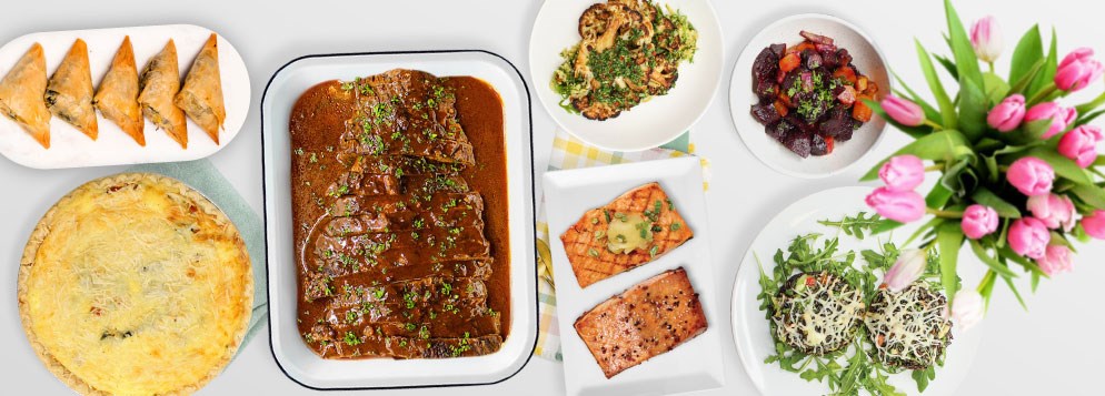 Mushroom & Toasted Almond Couscous - Plum Market Take Away Catering