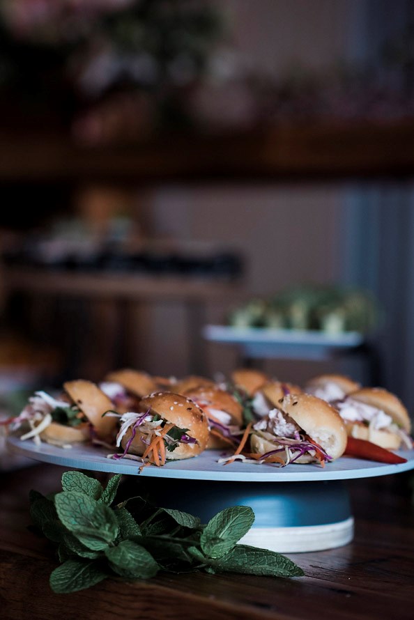 Beautiful canapes - Food Hugs Pty Ltd