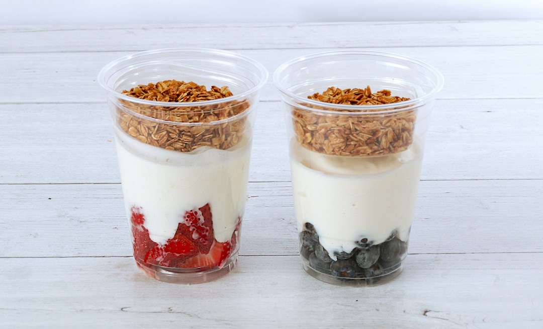 Yogurt Parfaits and Fresh Cut Fruits - Roche Bros Corporate Catering