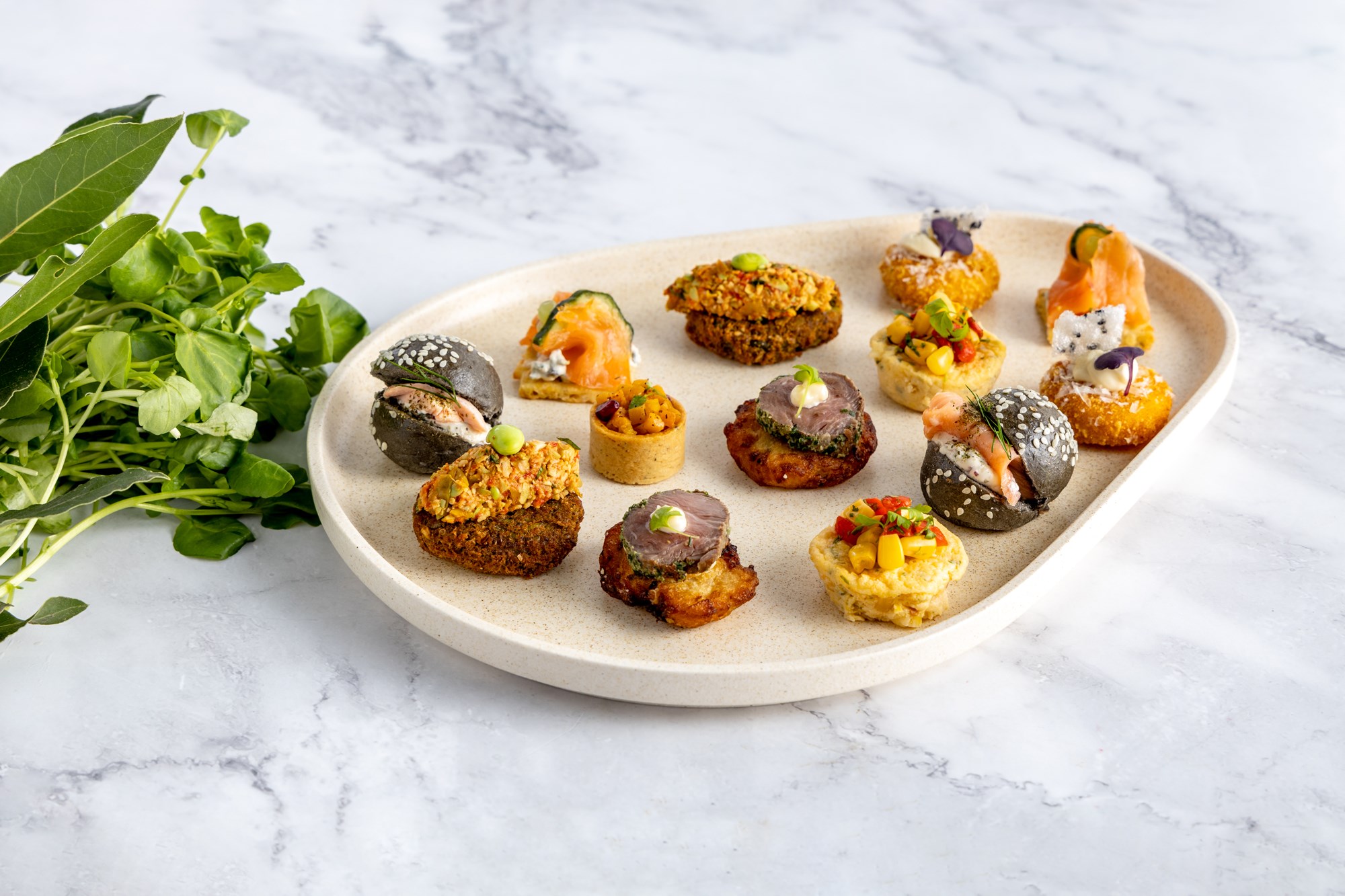 Canape Packages - Elizabeth Andrews Corporate