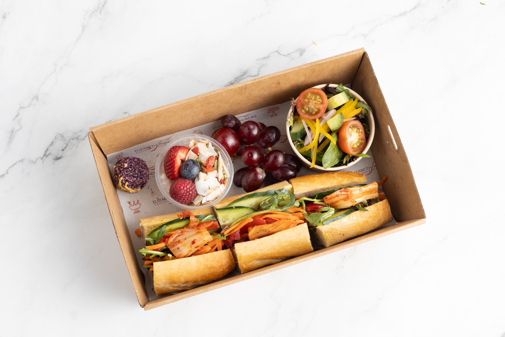 Sandwich Lunch Boxes - Elizabeth Andrews Corporate
