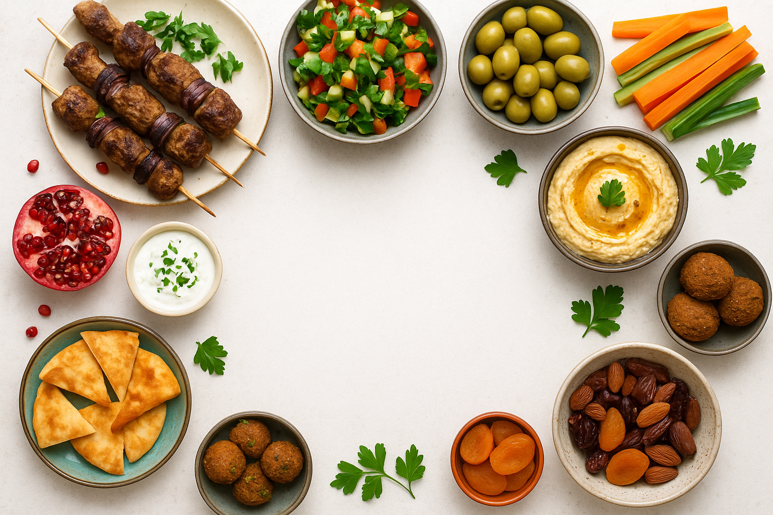 Menus tout inlus - Andalos